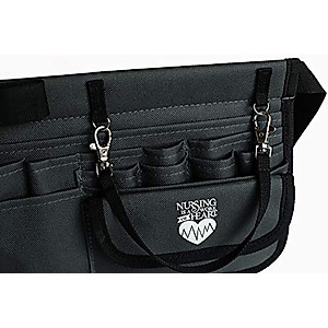 Nurse Fanny Pack with Stethoscope Holder – Medical Waist Bag Ideal for Nurses and Medical Care Workers – Premium Medical Fanny Pack for Nurses - Nurse Gift for Women-Dark Grey