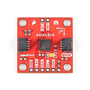 SparkFun Triple Axis Digital Accelerometer Breakout - ADXL313 (Qwiic) - Low Cost Low Power Up to 13-bit resolution-3-axis Accelerometer w/a 32-Level FIFO Stack Capable of Measuring up to ±4g