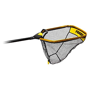 Frabill Trophy Haul 1821 Fishing Net, Black and Gold (FRBNX18S)