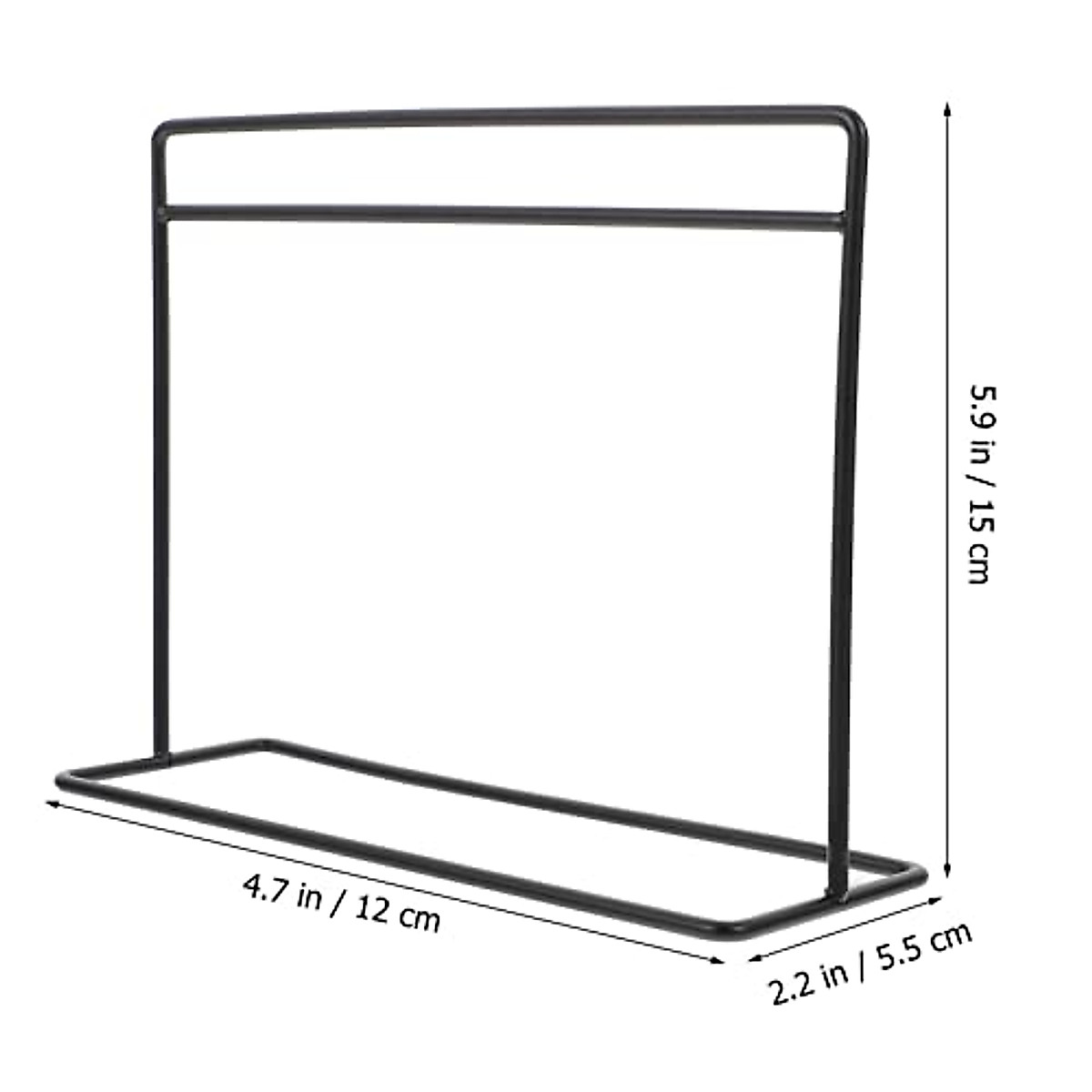 NUOBESTY Doll Clothes Rack Doll Dress Rack, Doll Garment Rack Clothes Hanger Mini Coat Hanger, Compatible with 18 Inch Doll Accessories Metal Doll Rack