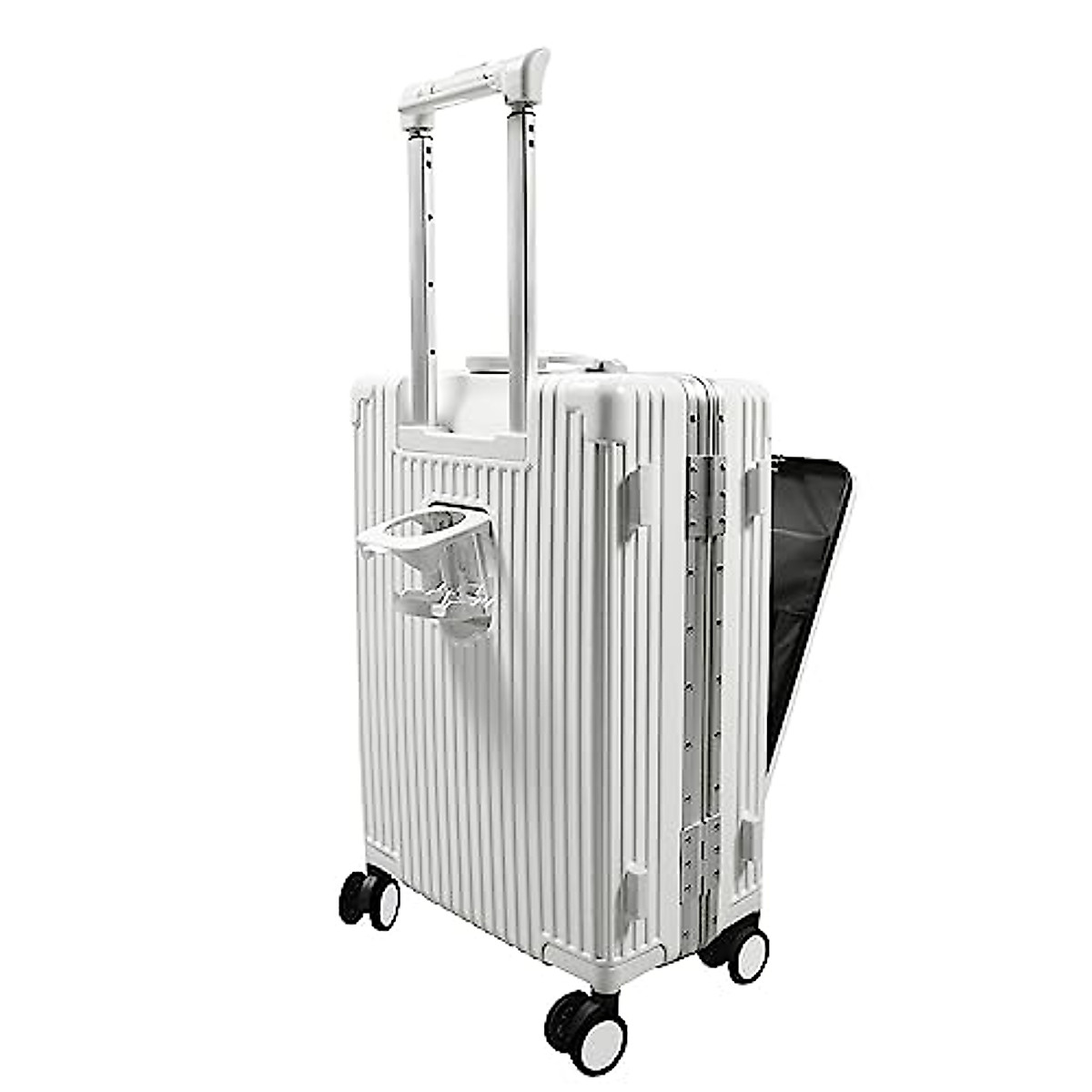 20in Hard Case Spinner Luggage with TSA Lock, USB Port, Cup Holder & Phone Holder by Sailortenx