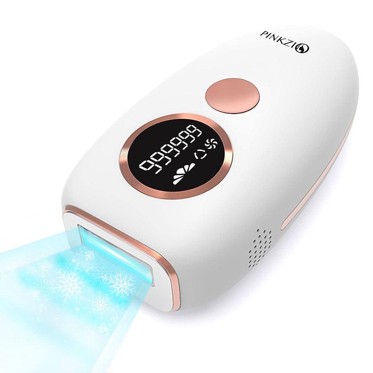 Laser Hair Removal Device for Women Permanent with Painless Ice Cooling Function IPL Hair Removal at-Home Upgraded to 999,999 Flashes for Face Armpits Legs Arms Bikini Line
