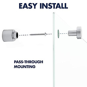 Quartet Magnetic Glass Dry Erase White Board, 6' x 4' Whiteboard, Frameless, Brilliance White High Contrast White Glass (G27248W)