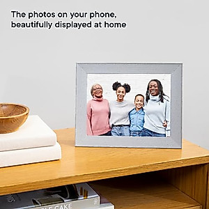 Aura Mason Luxe WiFi Digital Picture Frame | The Best Digital Frame for Gifting | Send Photos from Your Phone | 2K Display | Quick, Easy Setup in Aura App | Free Unlimited Storage | Sandstone