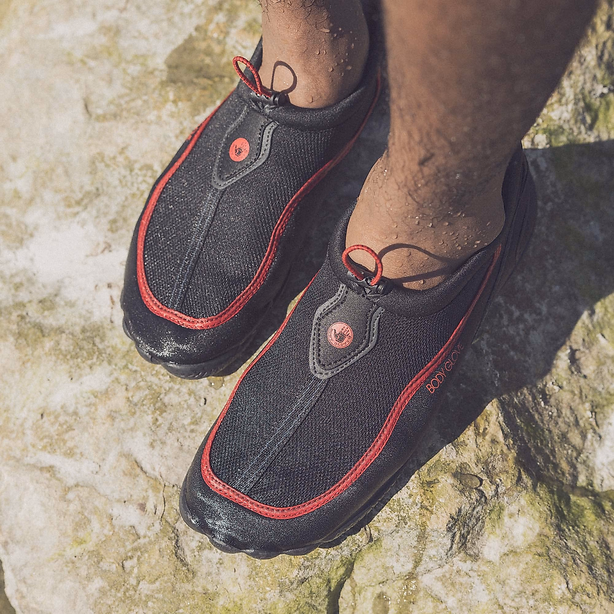 Body Glove Siphon Men (Black/Red, us_Footwear_Size_System, Adult, Men, Numeric, Medium, Numeric_9)