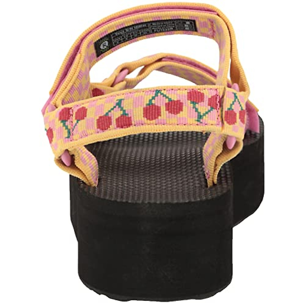 Teva Women's Flatform Universal Sandal, Picnic Cherries Rosebloom, 10