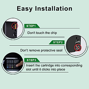 SAILNER 240XL 241XL Remanufactured Ink Cartridge Replacement for Canon 240 241 241XL PG-240 CL-241 use with PIXMA MG3620 MG3600 MG3520 MG3220 TS5120 Printer Black Color 240XL