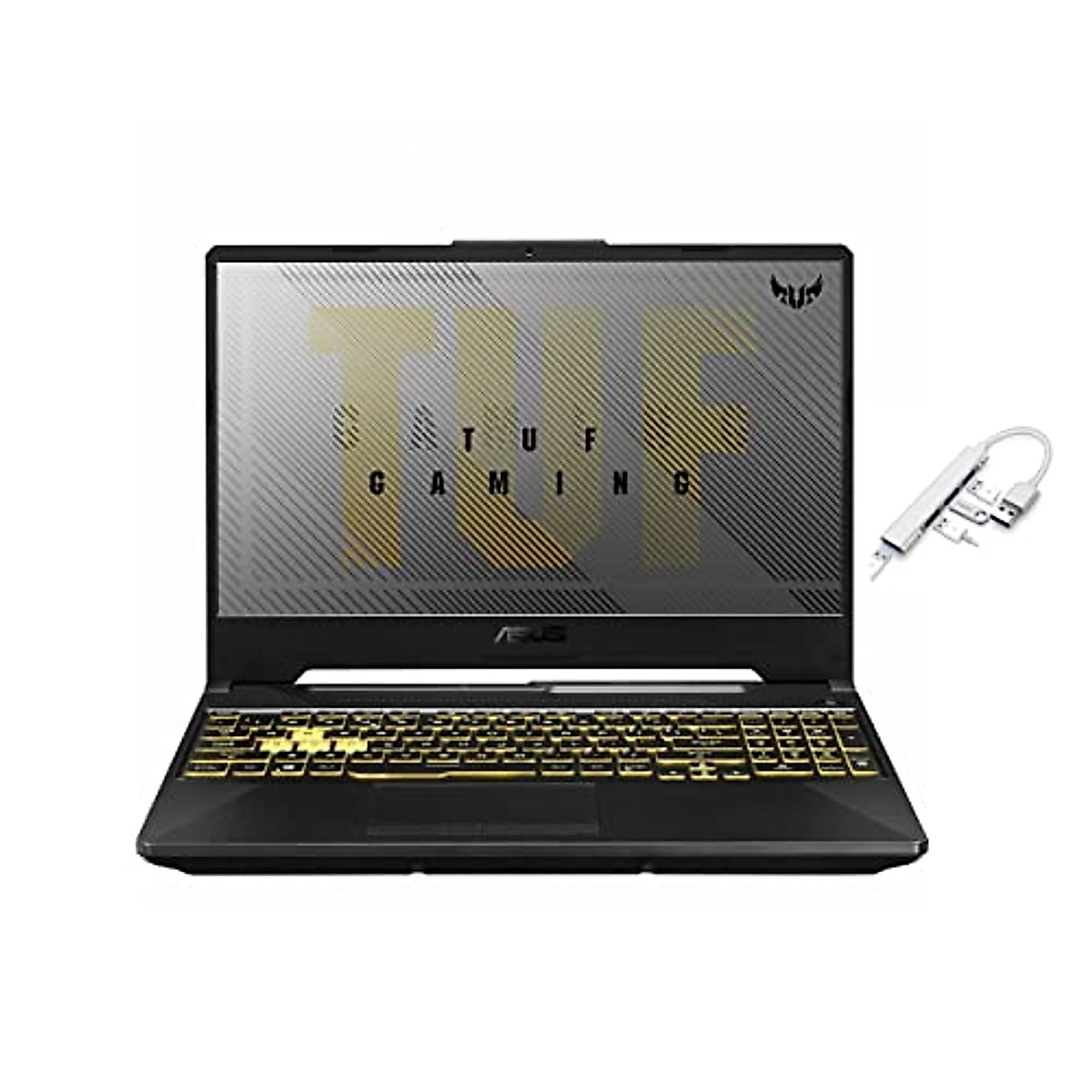 ASUS TUF F15 15.6" 144Hz FHD Gaming Laptop | Intel Core i7-10870H | NVIDIA GeForce GTX 1660 Ti | Backlit Keyboard | Windows 10 | Gray (Grey, 32GB DDR4 | 1TB SSD+1TB HDD)