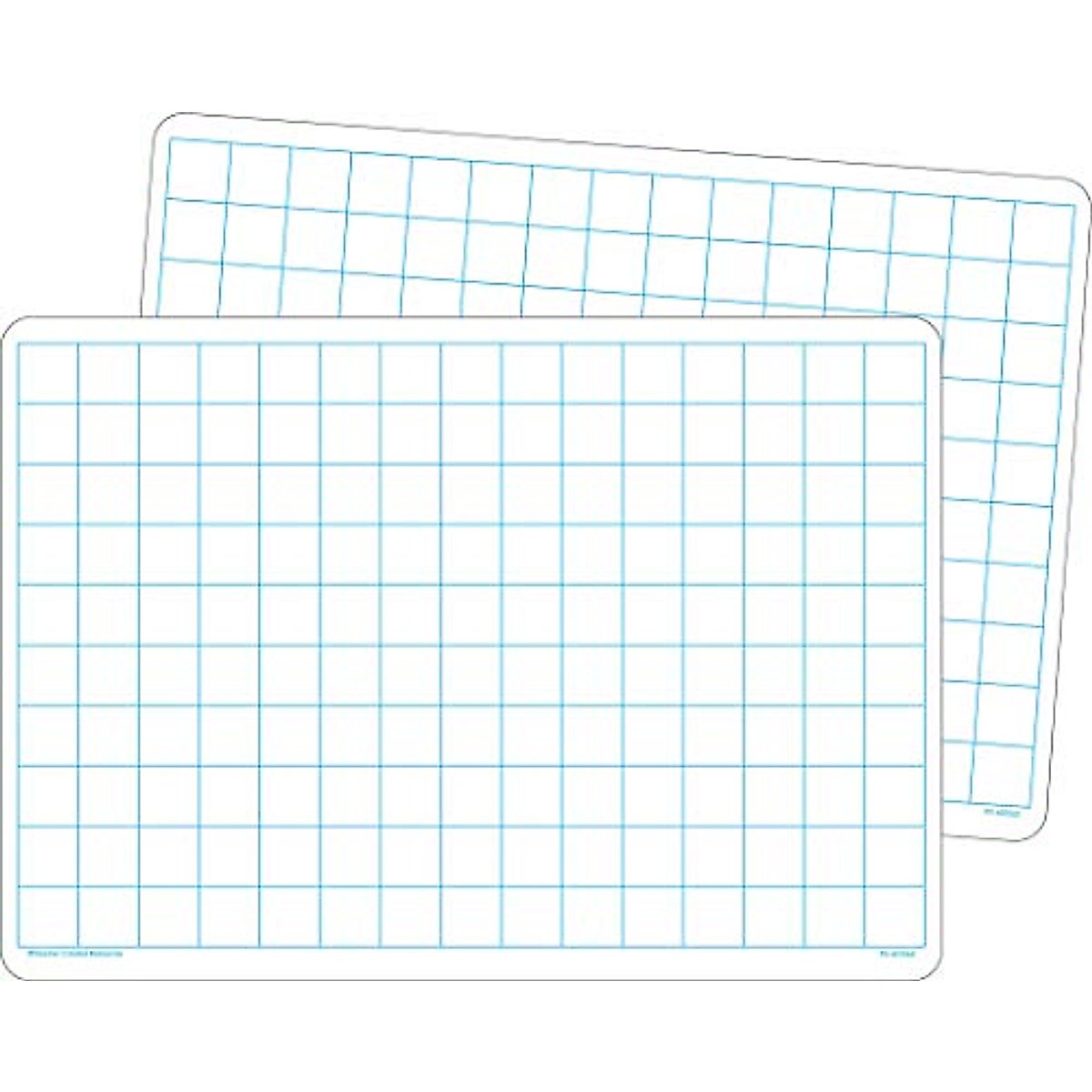 Teacher Created Resources TCR77253 Math Grid Dry Erase Boards, Set of 10, Multi
