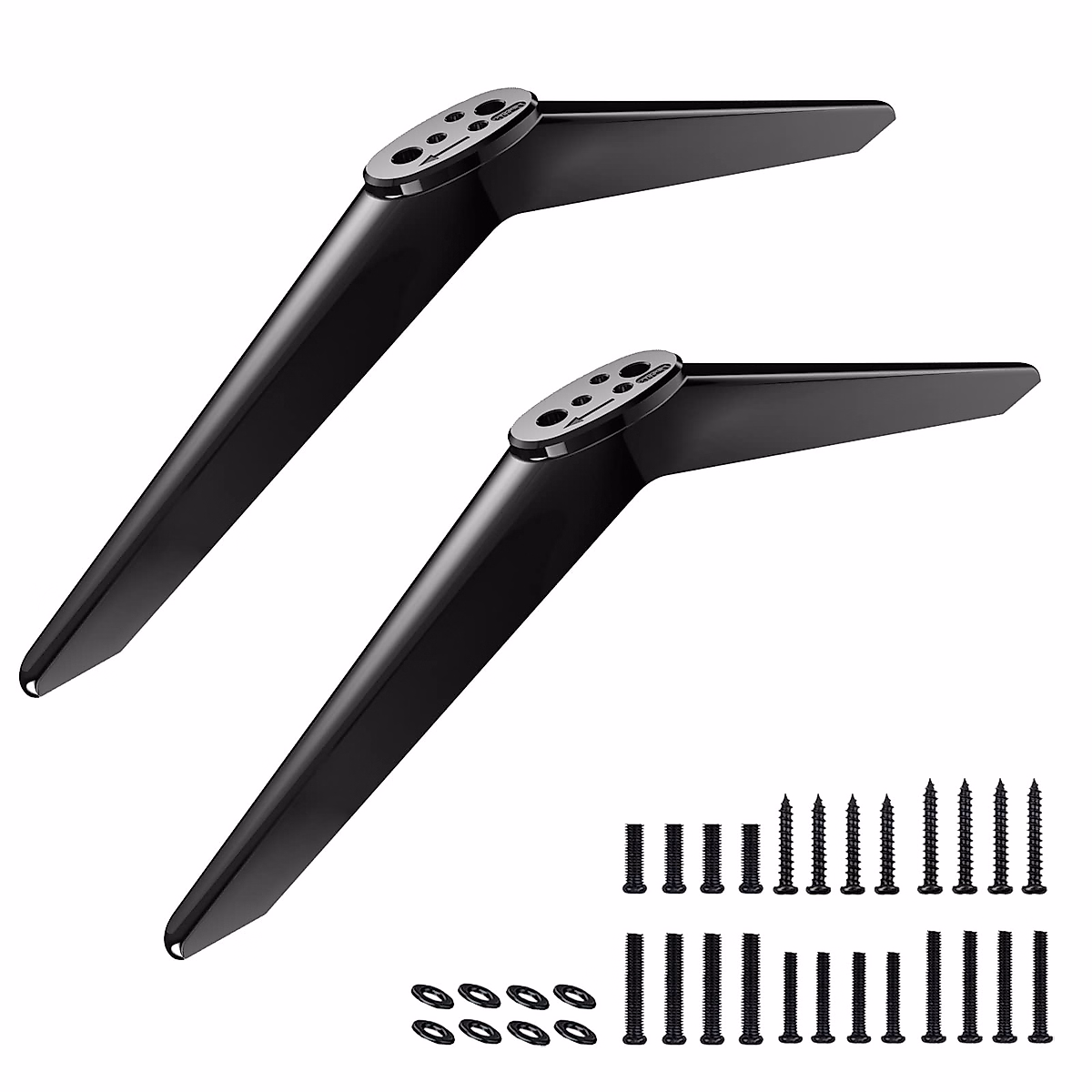 Base TV Stand for TCL Roku TV Legs, for TCL 40inch 43inch 49inch 50inch 55inch 65inch TV Stand 40S325 40S303 43S425 49S517 50S435 50S433 55S431 65S435 with Screws & Instructions