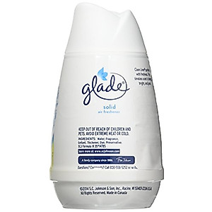 Glade Solid Air Freshener, Clean Linen Fragrance, 6-oz (Pack of 4)