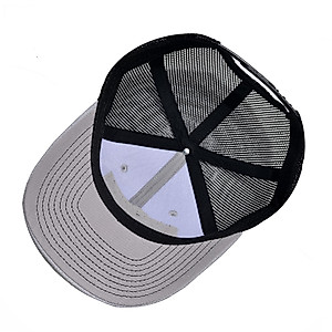 QNGEY Christian Jesus Cross God Religious Faith Gifts for Women Men Baseball Hats Trucker Cap Dad Sun Hat Adjustable Hat Gary Gray