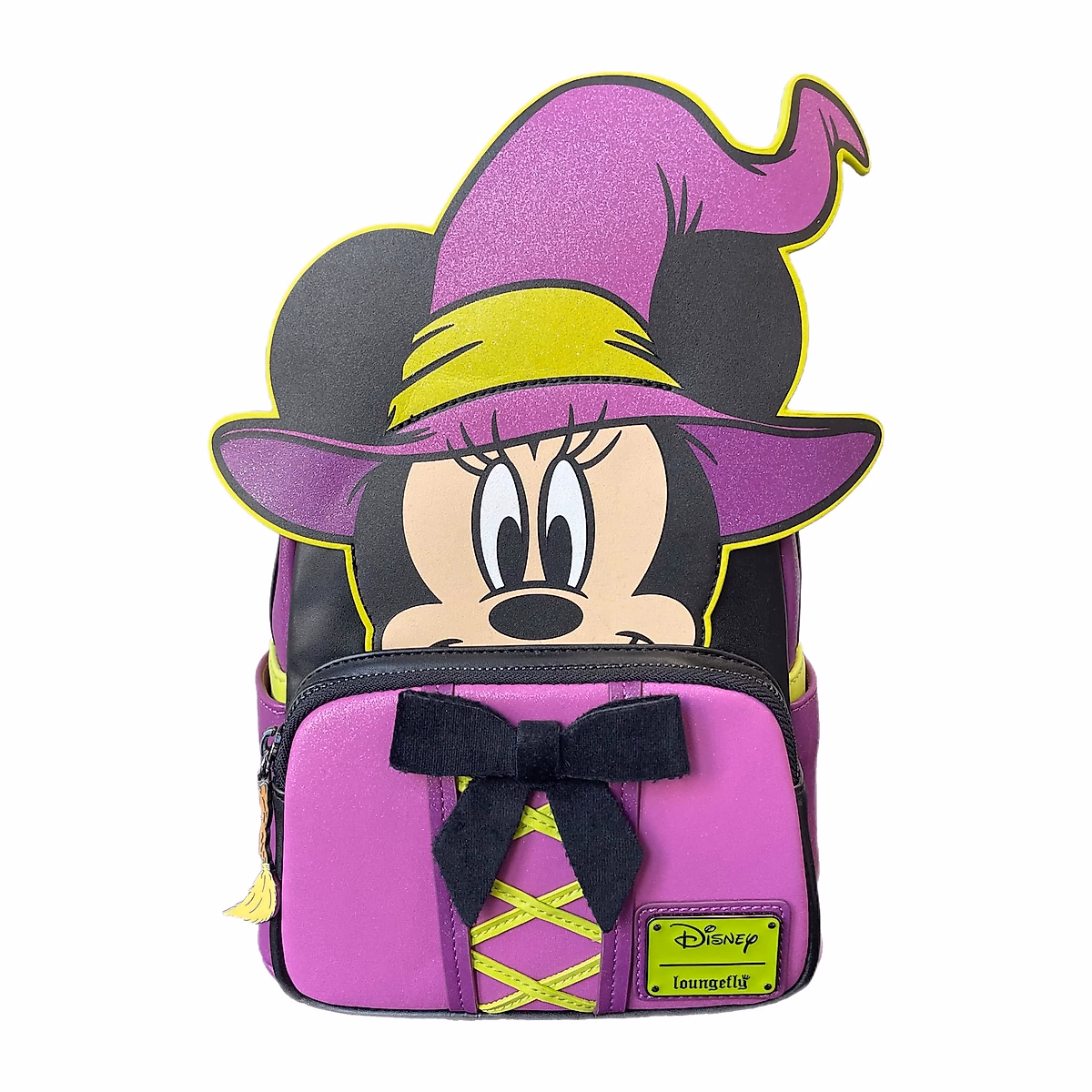 Loungefly Disney Wickedly Cute Witch Minnie Cosplay GITD Mini Backpack - BCT Exclusive