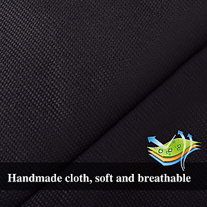 Nintendo Switch Dust Cover by Brand, Water Proof, Thick Fabric, Precision Cut for Easy Cable Access, Black