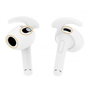 DZH Single Replacement R Earbud for AirPods 3rd Generation with Detachable Ear Hooks Right Ear Side