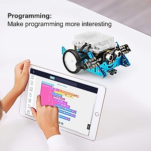 Makeblock mBot Robot Kit + Interactive Light & Sound Add-on Pack