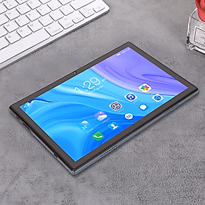 Dpofirs 10inch Tablet for 11, 1960x1200 HD IPS Screen, 6GB RAM 128GB ROM, MT6750 Octa Core Processor, Dual Sim 4G Call Tablet, WiFi Tablet PC Blue (US Plug)