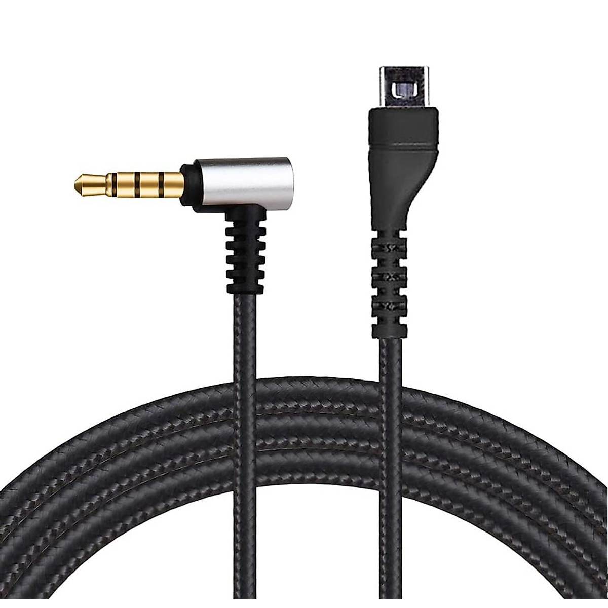 LecLooc Replacement for Arctis Headset Cord, Replacement Audio Cord Compatible with Arctis 3, Arctis 5, Arctis 7, Arctis Pro Wireless, Arctis Pro Gaming Headset 6.5 Feet Nylon Braided