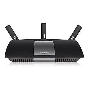 Linksys AC1900 Wi-Fi Wireless Dual-Band+ Router with Gigabit & USB 3.0 Ports, Smart Wi-Fi App Enabled to Control Your Network from Anywhere (EA6900)