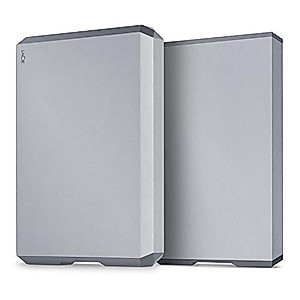 LaCie Mobile Drive 2TB External Hard Drive HDD – Space Gray USB-C USB 3.0, for Mac and PC Computer Desktop Workstation Laptop (STHG2000402) (Renewed)