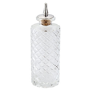 Barfly Bitters Bottle - Cut Crystal - 150 Ml, Glass