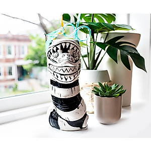 Geeki Tikis Beetlejuice Sandworm 26-Ounce Ceramic Mug | Cocktail Tumbler, Beer Mug Glassware For Liquor, Beverages, Pub Drinks, Tropical Drinkware For Home Bar | Tim Burton Gifts and Collectibles