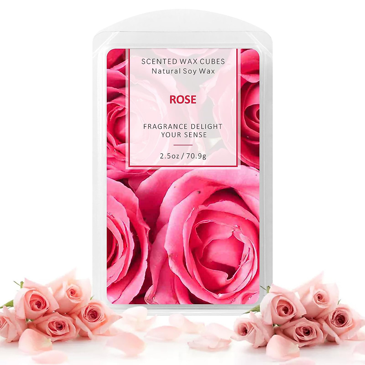 LA BELLEFÉE Wax Melts Wax Cubes, Natural Soy Wax Cubes Candle Melts, Scented Wax Melts for Wax Warmer Valentines Day Gifts Decor, Floral of Rose, Lavender, Jasmine, Cherry for Spa Relaxing, Bath, Yoga