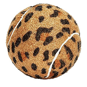 Unique Sports Dog Fetch Squeaker Balls Animal Prints 18 Pack
