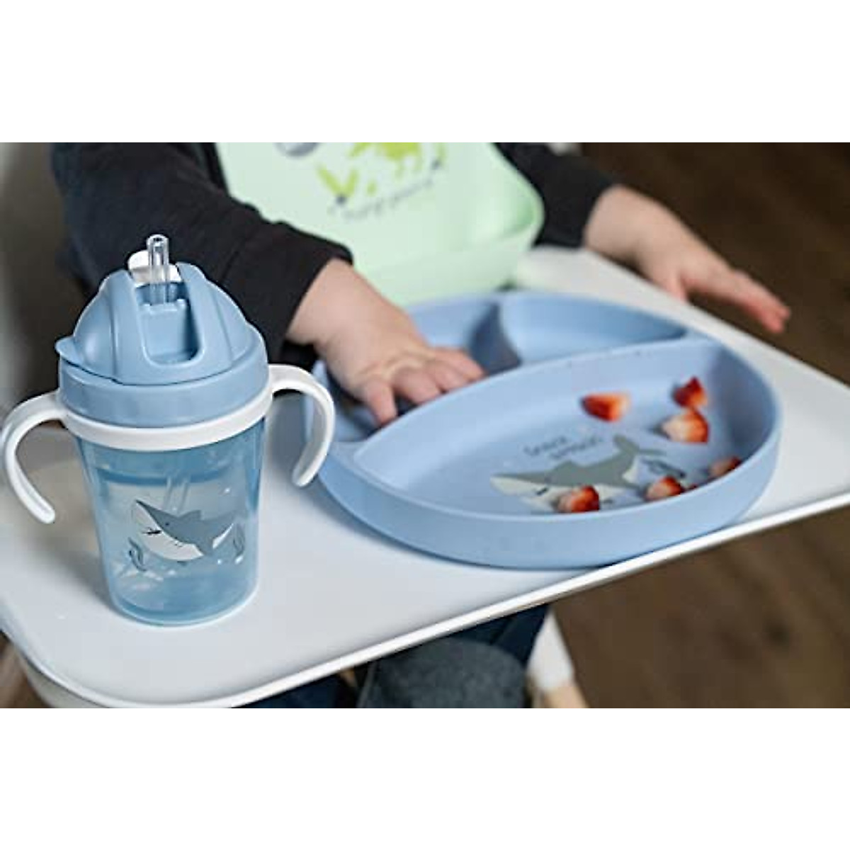 Stephen Joseph Straw Cups, Dino, One Size