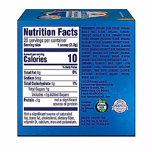 SpoonfulONE Food Allergen Introduction Mix-Ins | Smart Feeding for an Infant or Baby 4+ Months | Certified Organic (20 Packets)