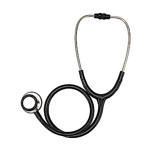 Stethoscope, Fetal Heart Stethoscope Amplifies Sounds Clear Transmission Stainless Steel for Clinic for Nurses