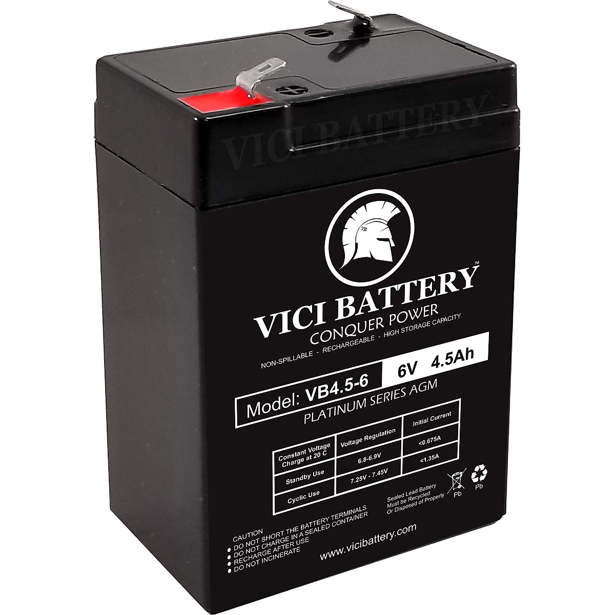 VICI Battery VB4.5-6 for Game Winner 6V 4Ah