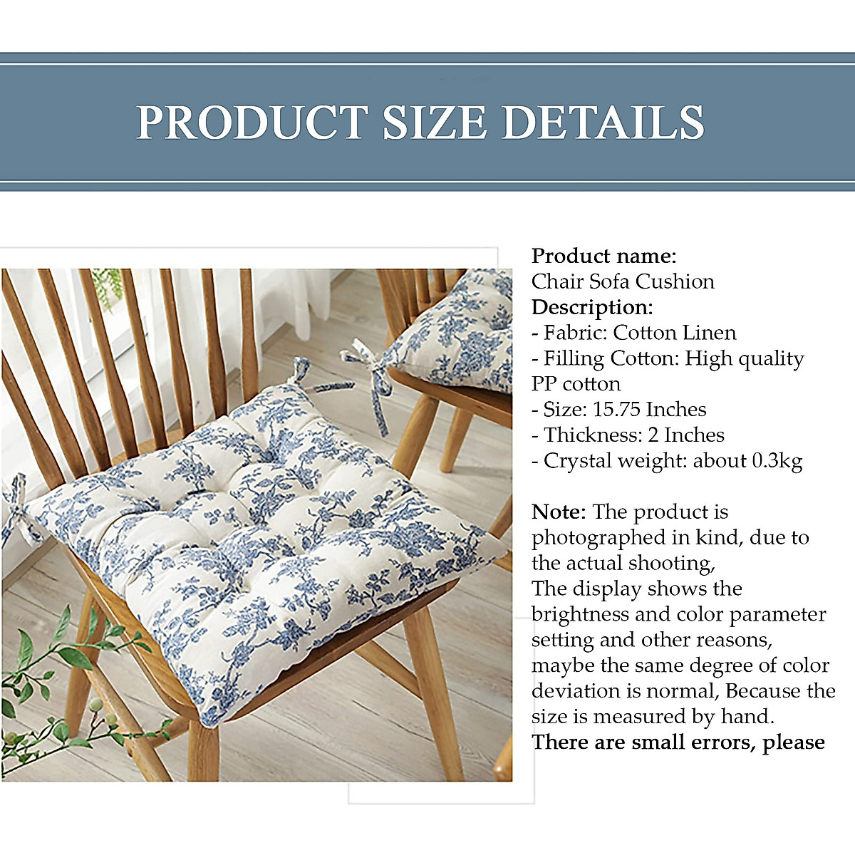 OITTO Dining Chair Cushions 6 Pack,Dining Room Chair Cushions,Kitchen Chair Cushions,Set of 6,Dining Room Chair Cushions for Kitchen Sofa,Office,Bedroom,Vintage Decor (Wine Grapes)