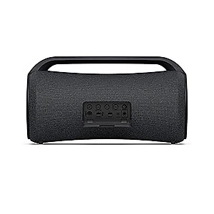 Sony SRS-XG500 X-Series Wireless Portable Bluetooth Boombox Party-Speaker with Big Powerful Sound, IP66 Water-resistant and Dustproof, 30 Hour-Battery, LED Ring Lighting, Speaker for Home and Outdoor