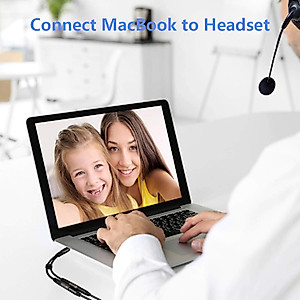 ZARSSON USB C Microphone Adapter, USB Type C to 3.5mm Combo Headphone Jack Audio Mic Adapter Y Splitter for Mac Book Pro, i-Pad Pro 2018/2020, OnePlus 7 Pro/8 Pro, Galaxy Note 10/10+/S20/20+/20 Ultra