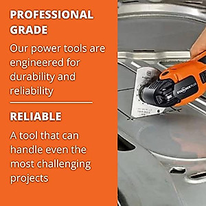 Fein StarLock Diamond Oscillating Saw Blade - Segmented 3-17/32" Diameter for Removal of Marble, Epoxy Resin, Pozzolan Grouts - Fits Most Multitools - 63502166210