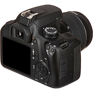 Canon EOS Rebel T100 DSLR Camera with EF-S 18-55mm f/3.5-5.6 III Lens + 64GB Memory Card + Case, Card Reader & More (Renewed)