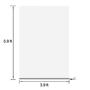 HHTHH 2pcs 3.9x5.9ft Garden Netting Bags with Drawstring Plant Mesh Cover Protect Vegetable Fruit Trees from Insect Birds