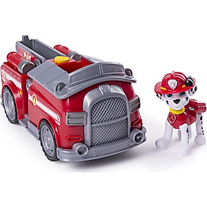 Paw Patrol Marshall's Transforming Fire Truck with Pop-Out Water Cannons, for Ages 3 and Up