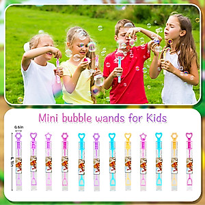 Nacipier 124PCS Bear Baby Shower Party Favor Supplies, Themed Birthday Decorations Including 12 Bracelets, 12 Keychains, 12 Button Pins, 50 Stickers, 14 Stampers, 12 Bubble Wands and Stickers
