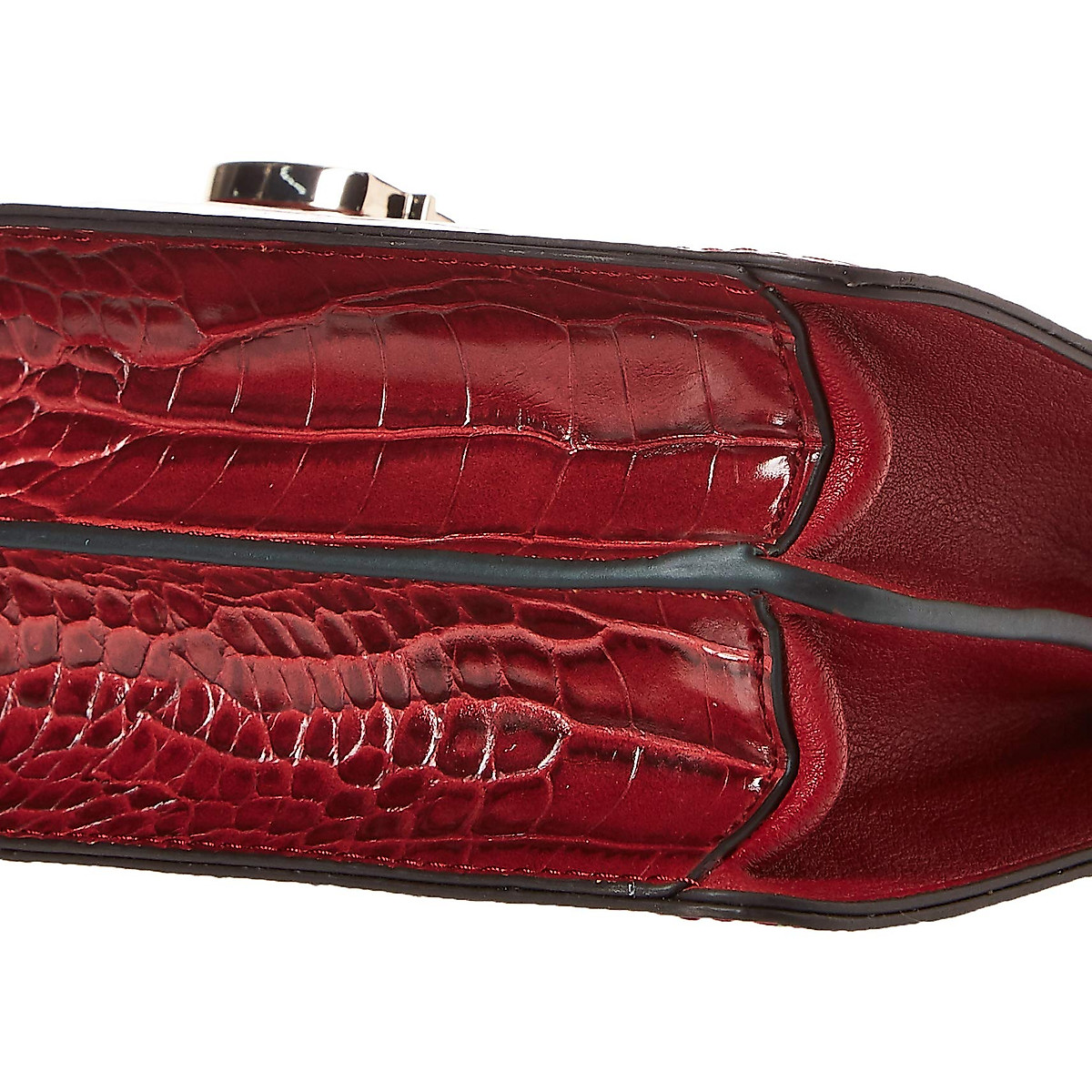 GUESS Stephi Mini Crossbody Top Zip, Merlot