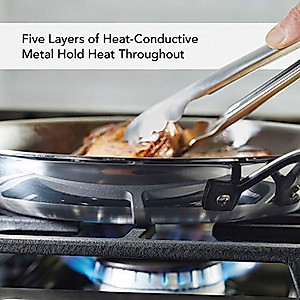 KitchenAid Polished Stainless Steel Frying Pan Set/Skillets