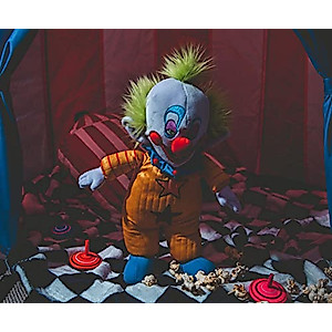 Killer Klowns from Outer Space Shorty 12-Inch Collector Plush Toy, Large Soft Stuffed Animal | 80s Horror Movie Collectibles
