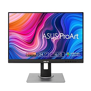 Asus ProArt Display PA248QV 24.1 inches WUXGA (1920 x 1200) 16:10 Monitor (Renewed)