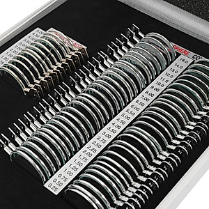 Trial Lens Set 68pcs Optical Trial Lens Set Professional Optometry Equipment, Metal Rim & Aluminium Case & Free Trial Frame, Precise Optical Lens Optometry Kit