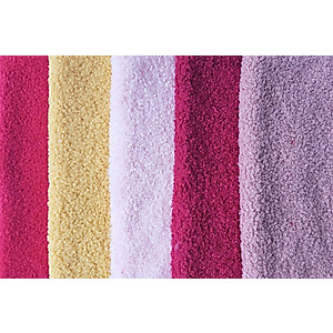 5pcs 19.7 x 15.8 Inches Red Solids DIY Fabric Teddy Short Plush Decorative Cloth Material Set Precut Bundle Patchwork Squares for Home Crafts Sewing Quilting