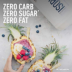 Isopure Unflavored Whey Isolate Protein Powder, with Vitamin C & Zinc for Immune Support, 25g Protein, Zero Carb & Keto Friendly, 1 Pound (Packaging May Vary)