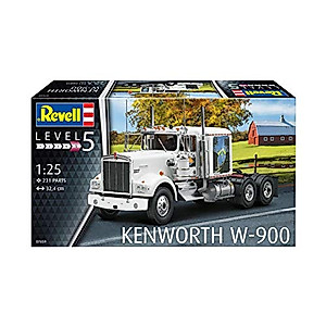 Revell RV07659 1:25 - Kenworth W-900 Plastic Model kit 1/25