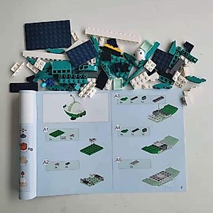 BASEPLATES for Age 6+ Building Block Octonauts Ocean Adventure Octonauts Rescue Ship GUP-E Guppy GUP-D Mobula Vehicle & Barnacles Peso 429pcs Building Brick Set-No Package Box