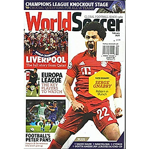 WORLD SOCCER MAGAZINE, CHAMPIONS LEAGUE KNOCKOUT STAGE FEBRUARY, 2020 UK EDITION